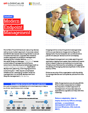 Develop a Roadmap to Modern Endpoint Management - Logicalis